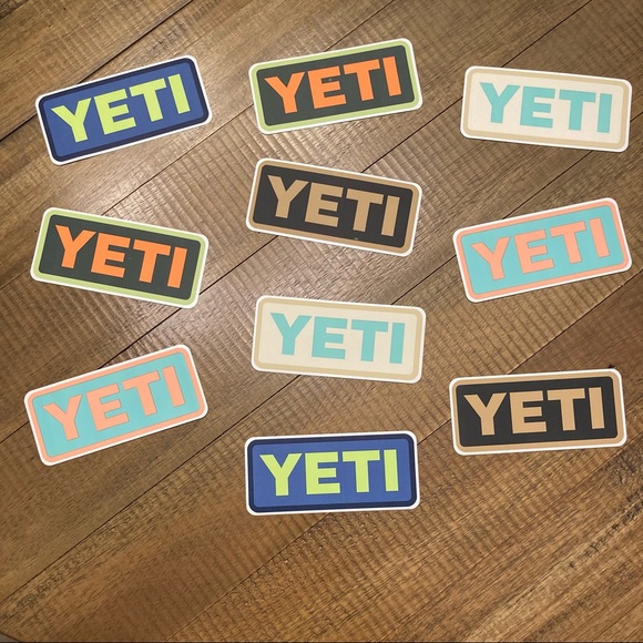 Yeti | Other | Yeti Stickers Brand New | Poshmark